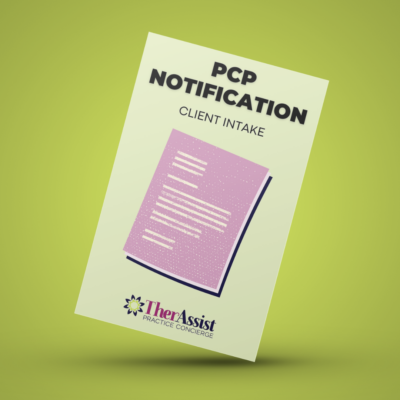 Primary Care Physician Notification Form - credentialingconsultants.com